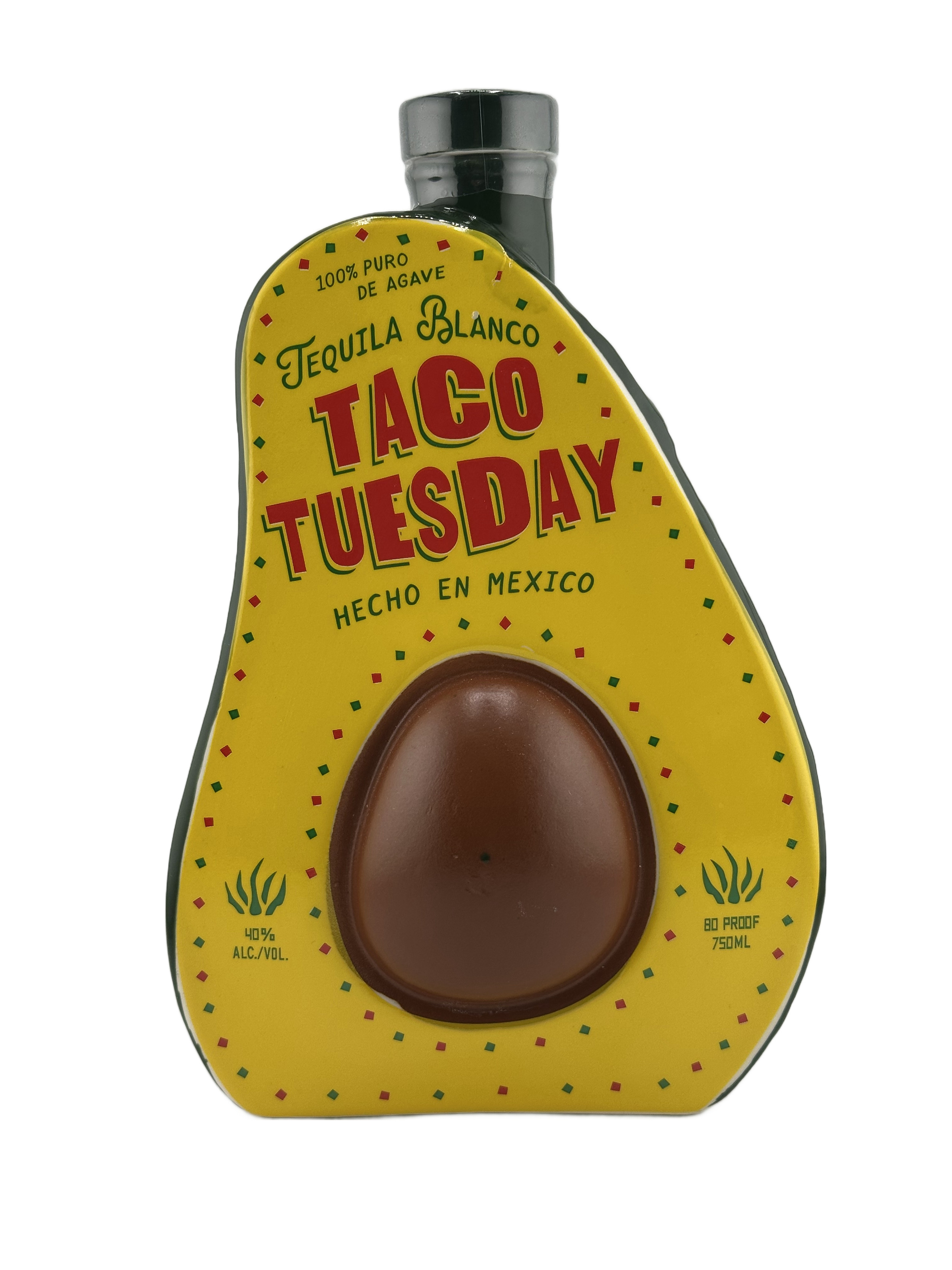Taco Tuesday Tequila Blanco Avocado Edition - Old Town Tequila