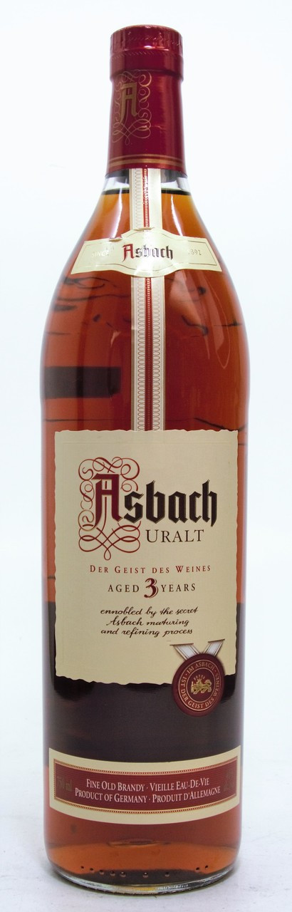 Asbach Selection Aged 21 Years Brandy 750ml - Old Town Tequila