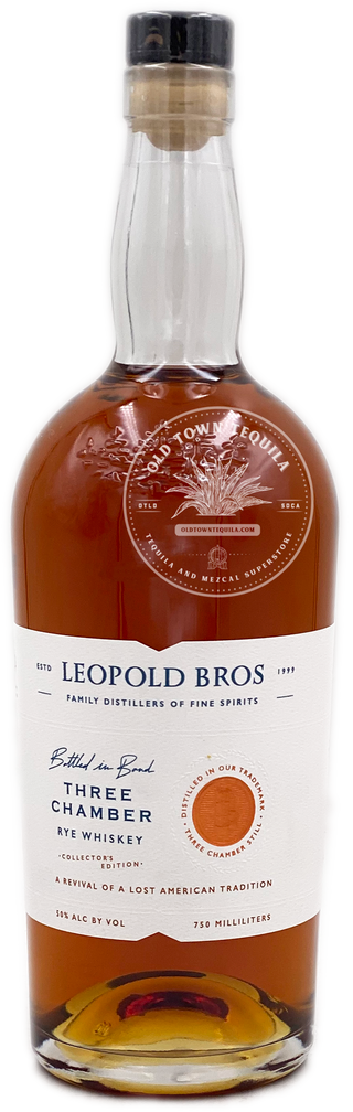 Leopold Bros Three Chamber Rye Whiskey 750ml - Old Town Tequila