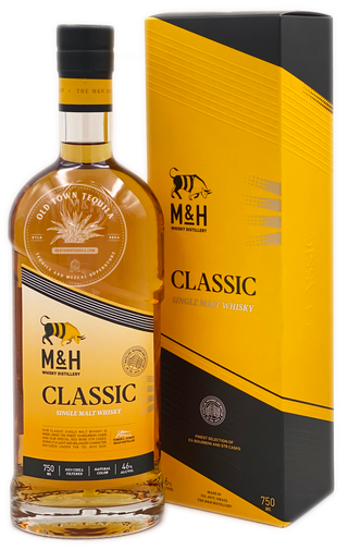 M&H Classic Single Malt Israeli Whiskey 750ml - Old Town Tequila