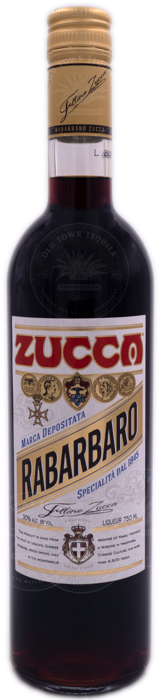 ZUCCA Rabarbaro Liqueur 750ml - Old Town Tequila