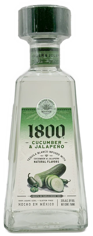 21 Seeds Cucumber Jalapeno Infused Tequila - Old Town Tequila