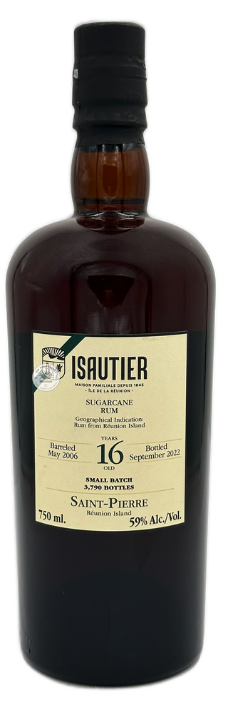 Isautier 16 Year Old Sugarcane Rum - Old Town Tequila