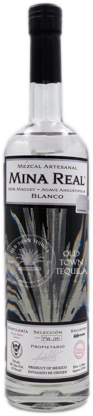 Mina Real Blanco Mezcal Artesanal 750ml - Old Town Tequila