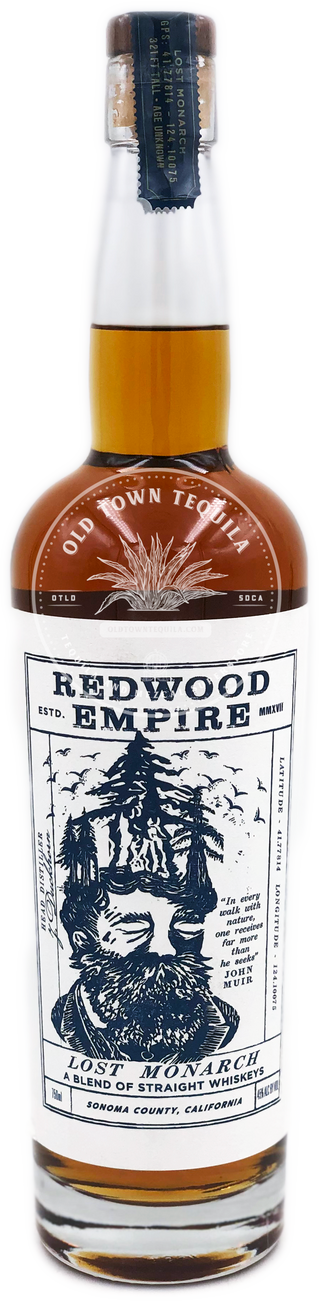 Redwood Empire Lost Monarch Cask Strength Whiskey - Old Town Tequila