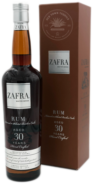 Zafra Master Series Rum Aged 30 Years 750ml - Old Town Tequila
