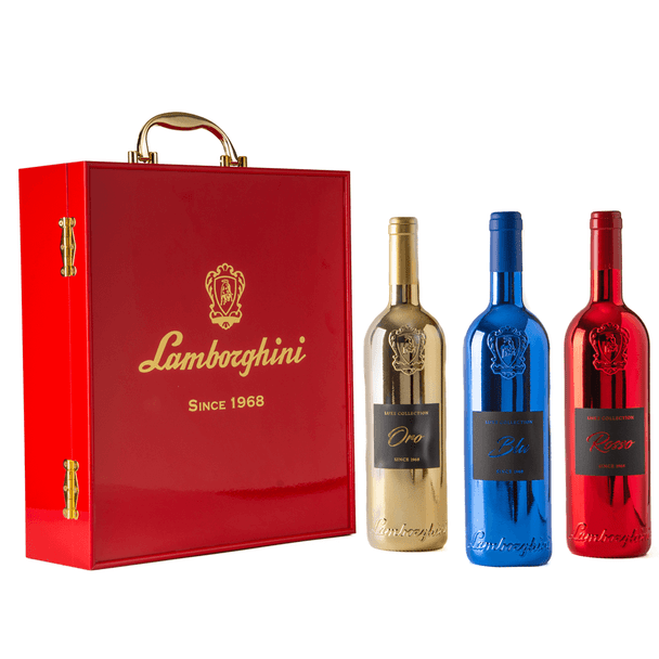 Lamborghini Luxe Red Case Collection 3 bt Wine - Old Town Tequila