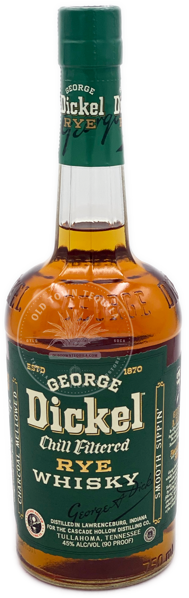 George Dickel Rye Whisky 750ml - Old Town Tequila