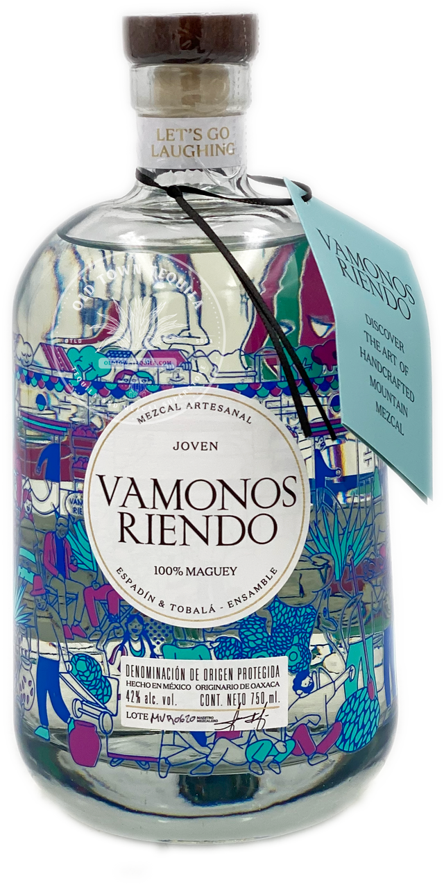 Vamonos Riendo Mezcal Ensamble Espadin + Tobala 750ml - Old Town Tequila