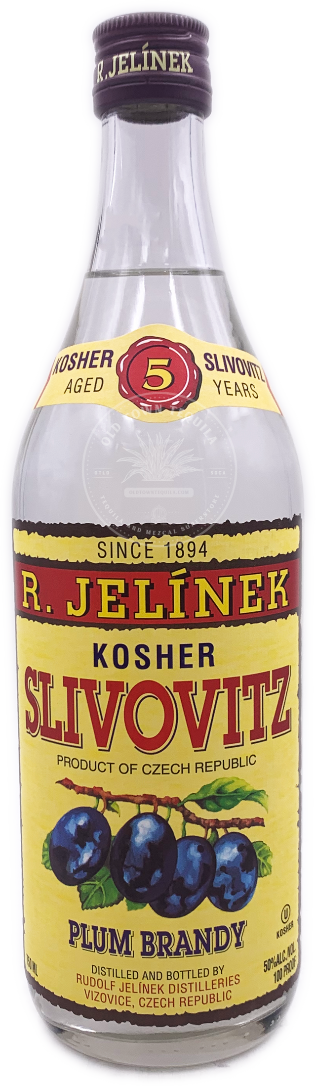Slivovitz Plum Brandy Aged 5yrs 750ml - Old Town Tequila