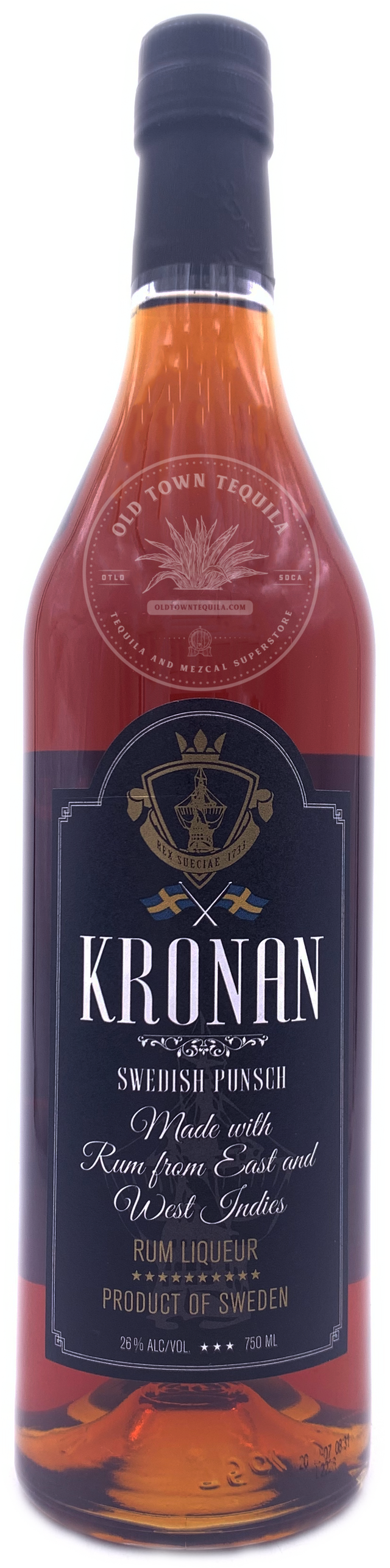 Kronan Swedish Punsch Rum Liqueur 750ml - Old Town Tequila