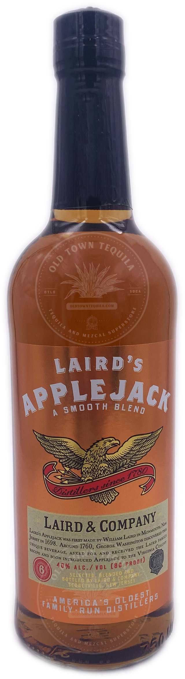 Laird's Rare Apple Brandy 12 Year Old - Old Town Tequila