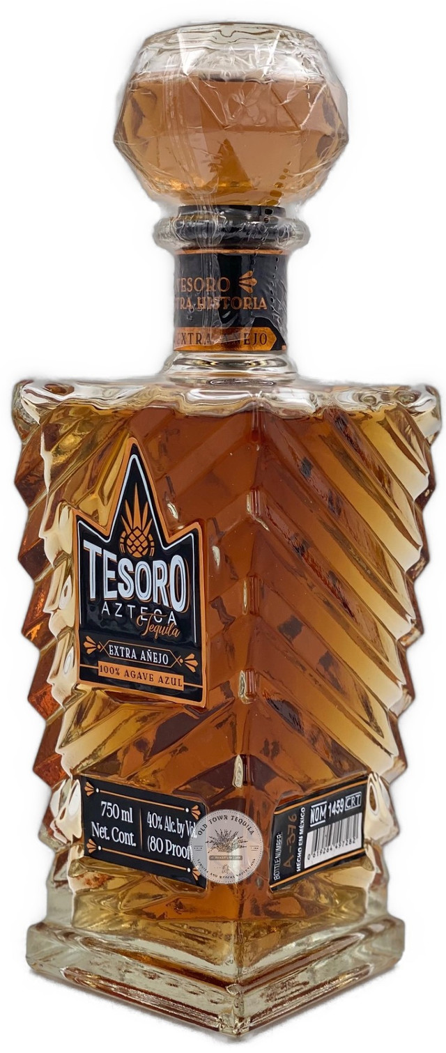 Espada Azteca Extra Añejo Skull 750ml - Old Town Tequila