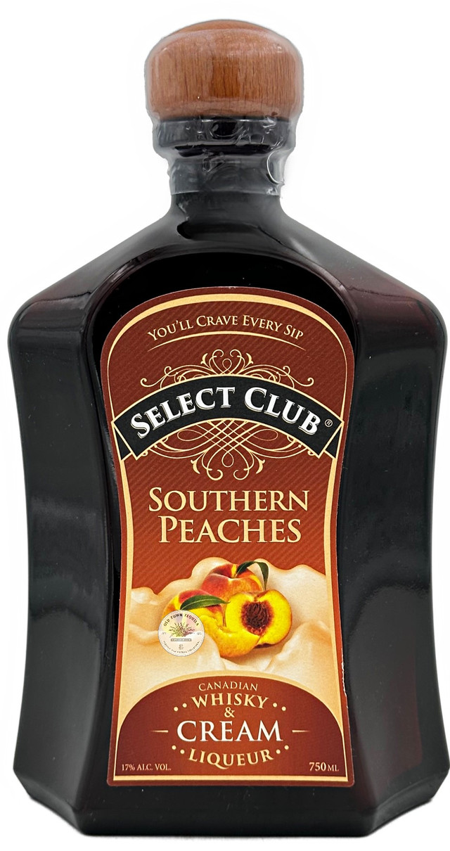 Select Club Southern Peaches Whisky & Cream Liqueur - Old Town Tequila