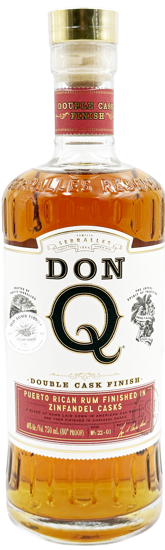 Don Q Double Finish In Zinfandel Casks Rum - Old Town Tequila