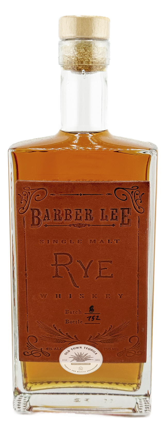 Barber Lee Single Malt Rye - Old Town Tequila