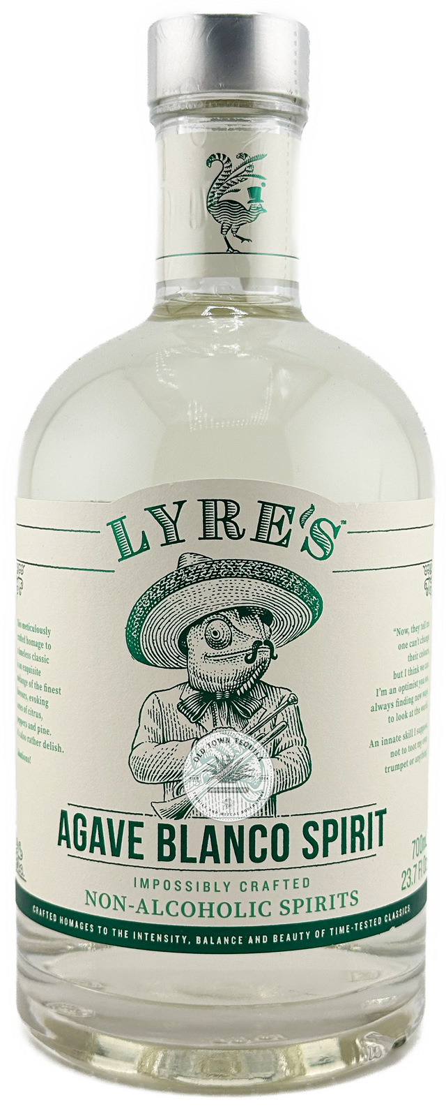 Lyre's Agave Blanco Spirit-Non-Alcoholic Tequila 700ml - Old Town Tequila