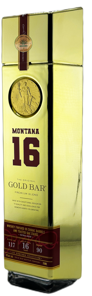 Gold Bar Whiskey Joe Montana Collection 16Yr (90 proof) - Old Town Tequila