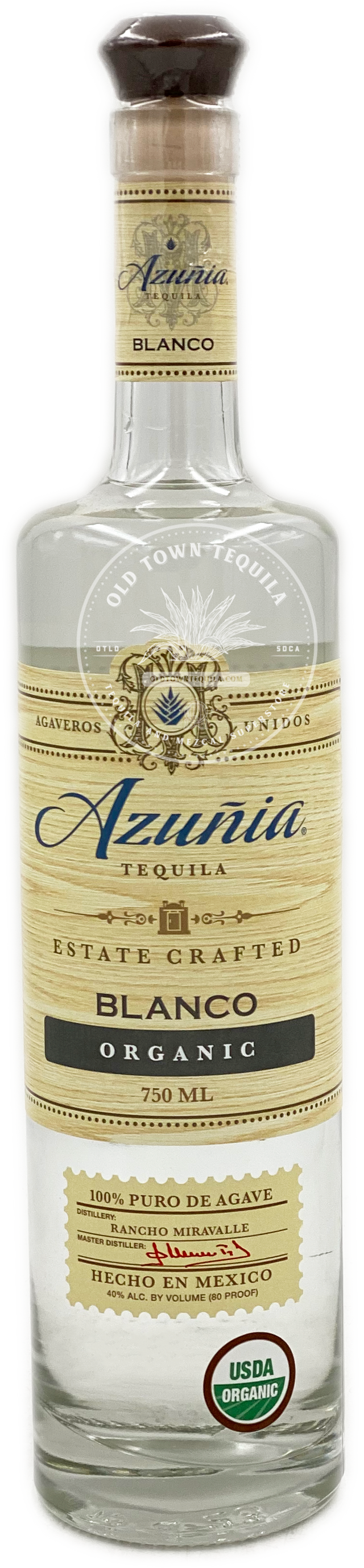 Solento Organic Blanco Tequila 750ml - Old Town Tequila
