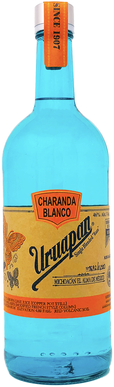 Uruapan Charanda Blanco Single Agricola Rum 750ml - Old Town Tequila