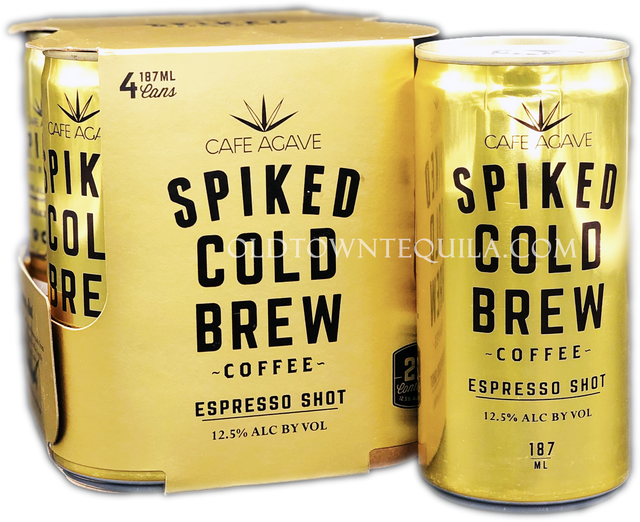 Spiked Cold Brew Espresso Shot Coffee 4 Pack - Old Town Tequila