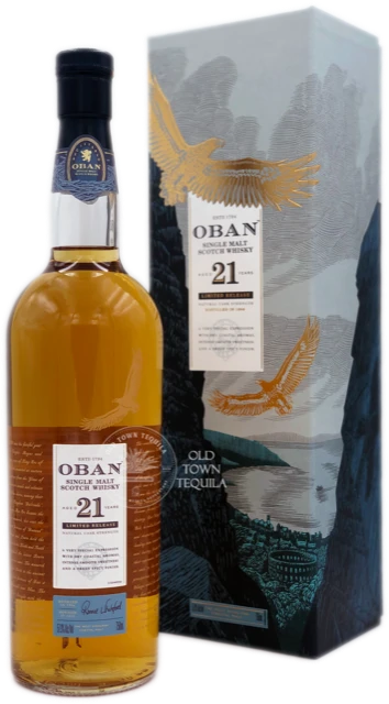 Oban Single Malt Limited Edition Cask 21 Years Old - Old Town Tequila