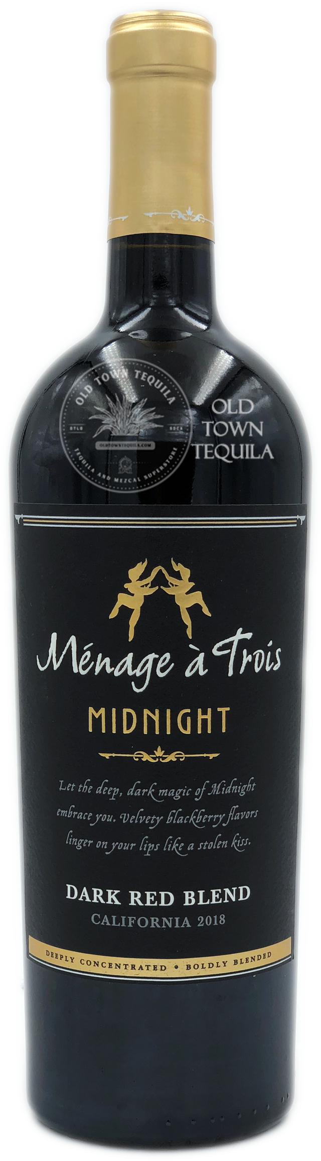 Menage a Trois Midnight Dark Red Blend California 2018 - Old Town Tequila