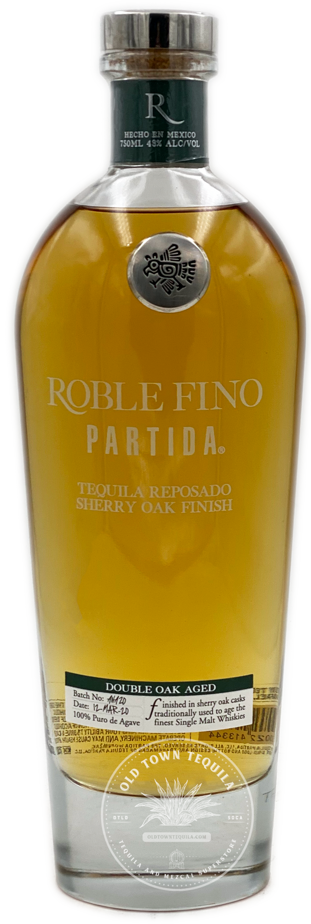 Partida Roble Fino Tequila Reposado - Old Town Tequila