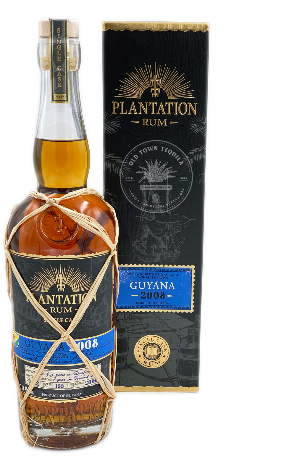 Plantation Guyana Single Cask Rum 750ml - Old Town Tequila