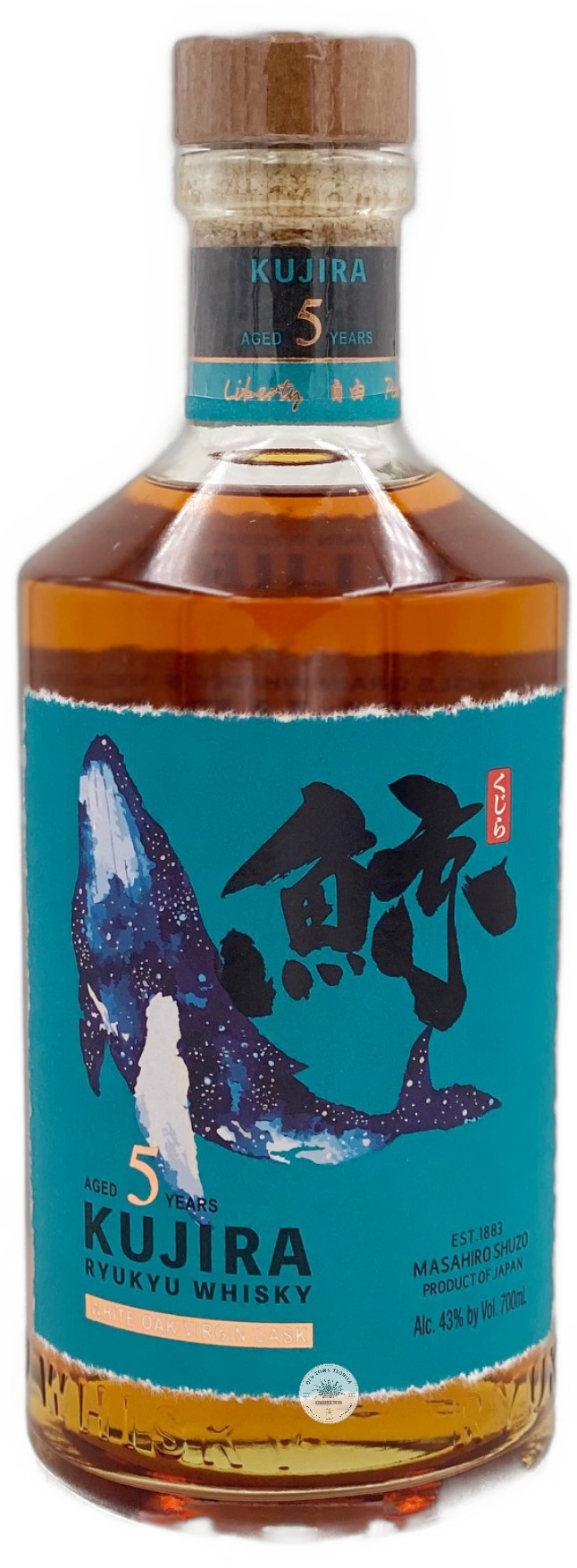 Kujira 10 Years Old Ryukyu Whisky White Oak Virgin Cask 700ml - Old ...