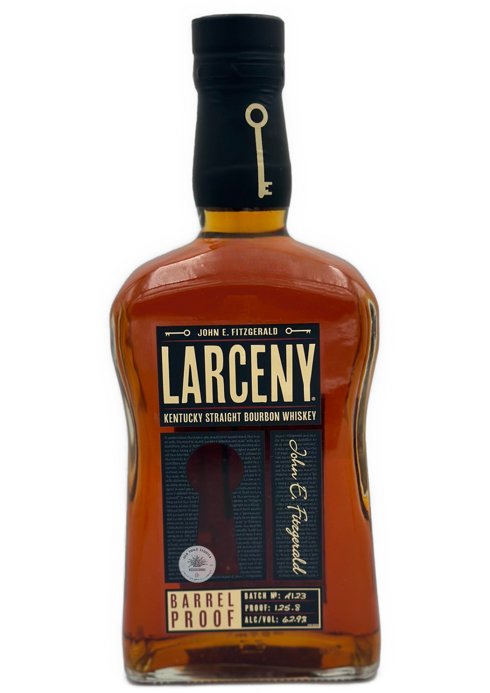 Larceny Bourbon Whiskey Barrel Proof - Old Town Tequila
