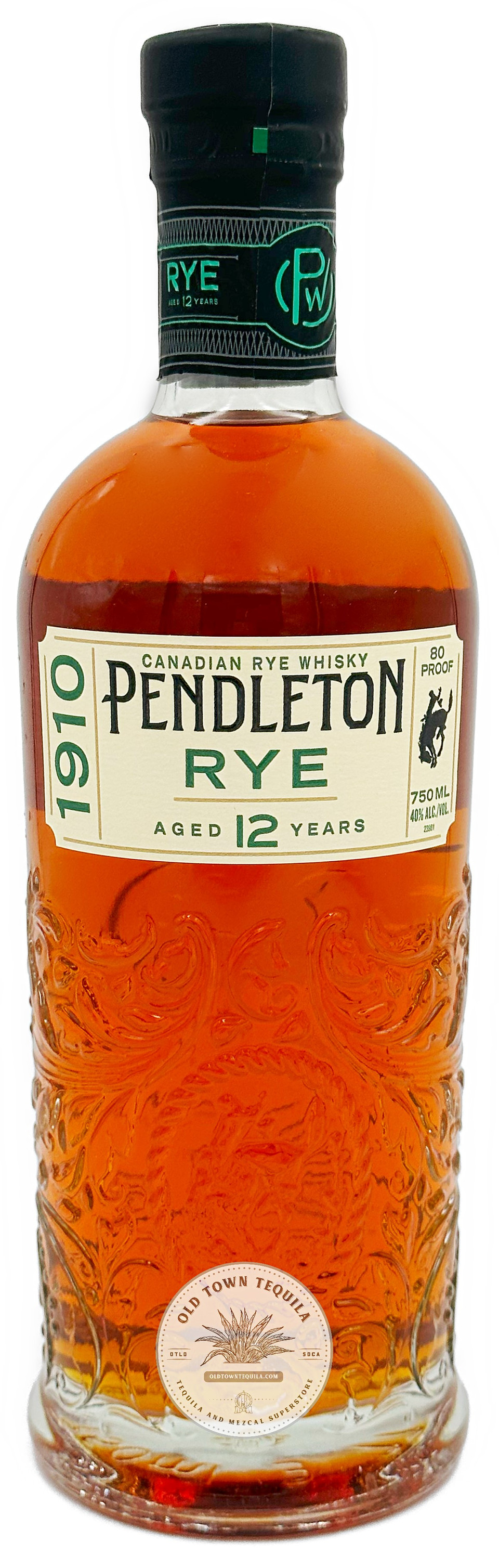Pendleton 1910 12 Year Rye Whiskey - Old Town Tequila