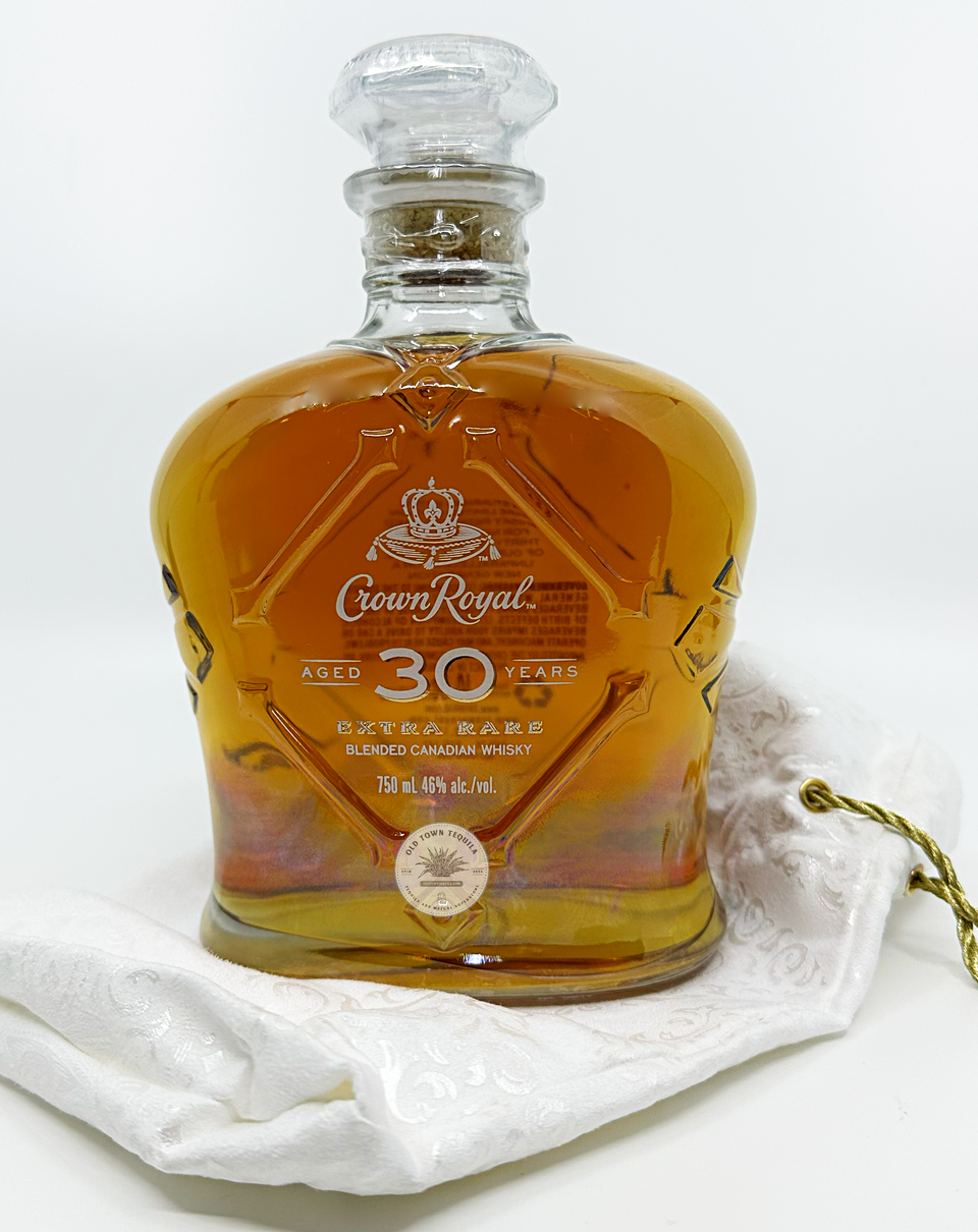 Crown Royal Extra Rare 30 Year Old Blended Canadian Whisky - Old Town ...