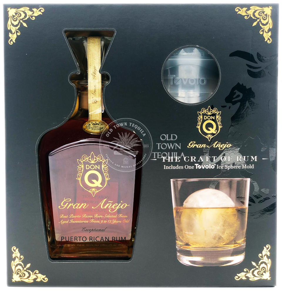 Don Q Gran Anejo Rum Gift Set - Old Town Tequila