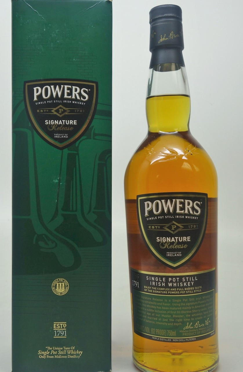 Powers Signature Release Single Pot Still Irish Whiskey - Old Town Tequila