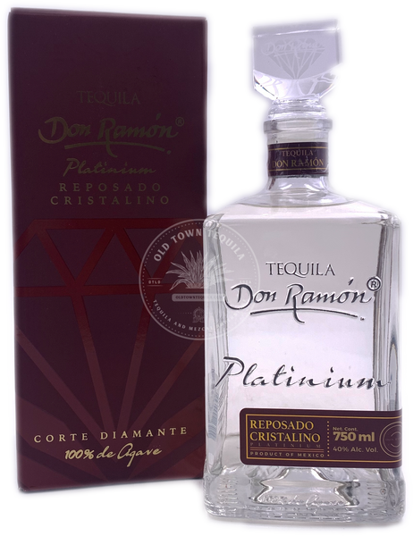 Don Ramon Platinium Reposado Cristalino Tequila 750ml - Old Town Tequila