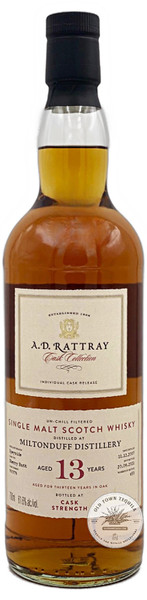 A.D.Rattray Miltonduff Distillery 13 Years Single Malt Scotch Whisky ...