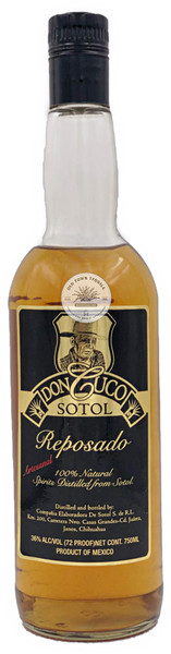 Don Cuco Sotol Reposado - Old Town Tequila