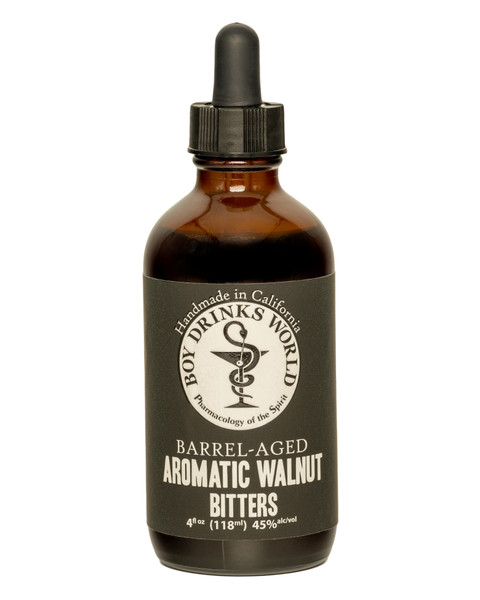 Boy Drinks World Barrel Aged Aromatic Walnut Bitters - Old Town Tequila