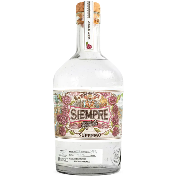 Siempre Supremo Blanco High Proof Special Cut Tequila 750ml - Old Town ...