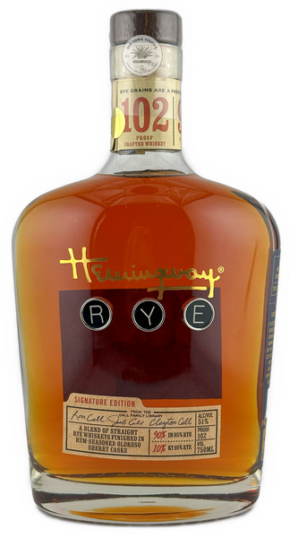 Hemingway Signature Edition Rye Whiskey - Old Town Tequila