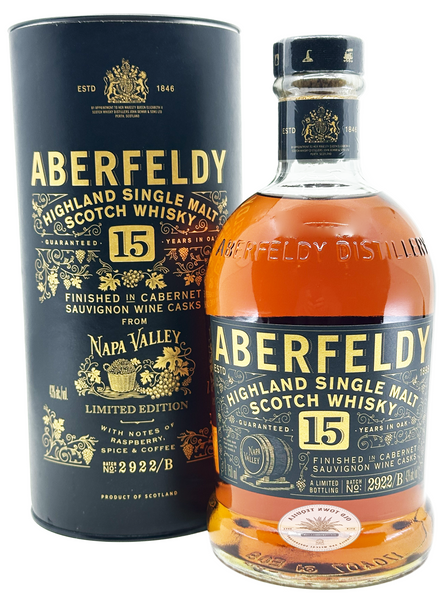 Aberfeldy 15 Year Old Napa Valley Red Wine Cask - Old Town Tequila