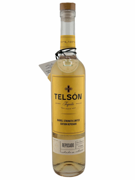 Telson Barrel Strength 110 Proof Reposado Tequila - Old Town Tequila