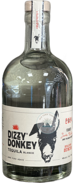 Dizzy Donkey Blanco Tequila - Old Town Tequila