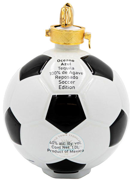 Oceano Azul Soccer Ball Reposado Tequila 1L - Old Town Tequila