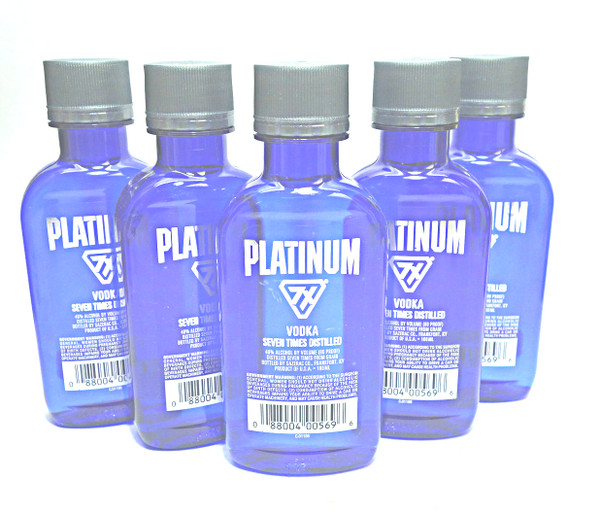 PLATINUM 7X VODKA 5X100ml - Old Town Tequila