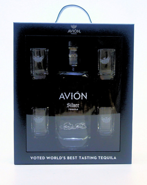 Avion Silver Tequila Gift Set - Old Town Tequila