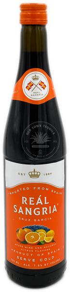 Real Sangria Red Spanish Wine Base 750ml - Old Town Tequila