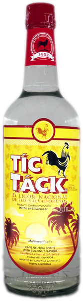 Tic Tack Aguardiente Liqueur 750ml - Old Town Tequila