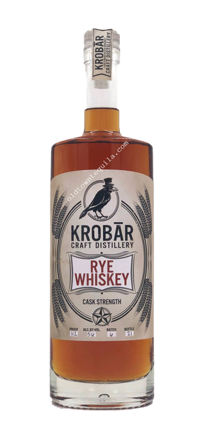 Krobar Cask Strength Rye Whiskey 112 Proof - Old Town Tequila